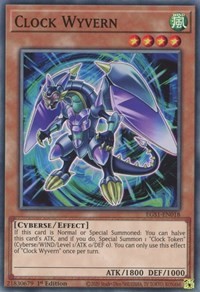 Clock Wyvern (EGS1-EN018) - 1st Edition